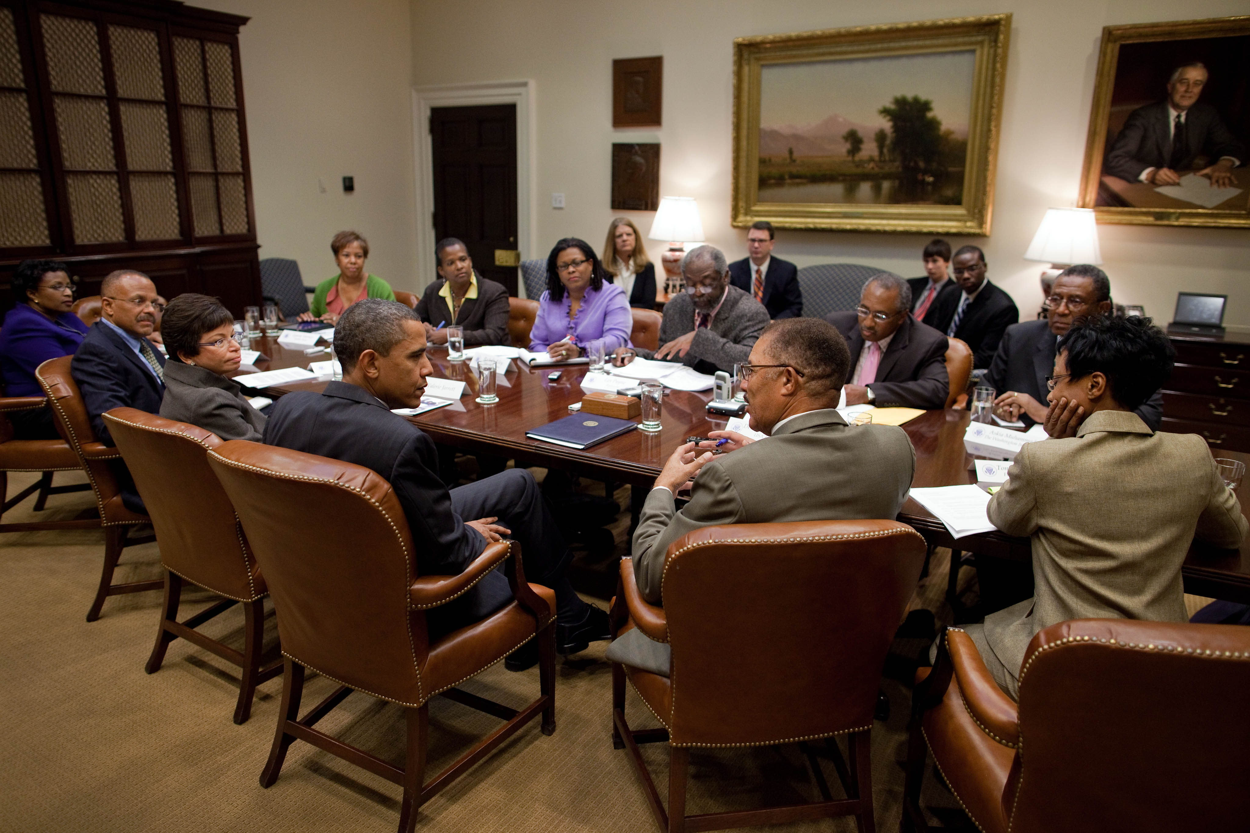 A Session With President Obama, 2010 - journal-isms.com
